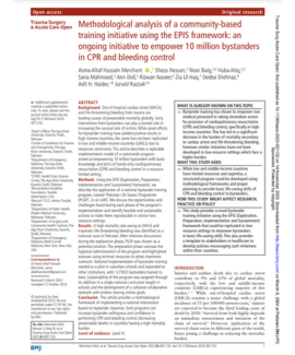 Centre of Excellence for Trauma and Emergencies